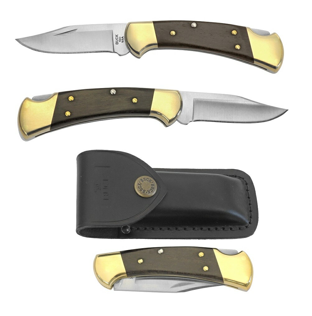 バックナイフ BUCK 20世紀の半ば、カンザス州の若き鍛冶屋、ホイット・H・バックは、より切れ味が鋭く、刃持ちのいい農耕用のクワをつくるため、様々な鋼材とその熱処理法の研究を始めた。 蹄鉄に使用されていたハイ・カーボン・スチールをより強化...