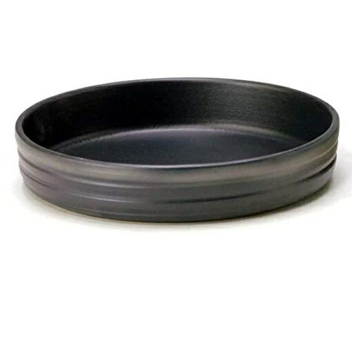 三重県四日市市の萬古焼で作られた花器 商品サイズ：直径31cm 高さ6.2cm 材質： 陶器 原産国 ： 日本（三重） 写真撮影時、照明の都合上、色が多少異なります。商品は石膏型で成形する為、多少の凸凹がございます。手作業による為、色の濃淡...