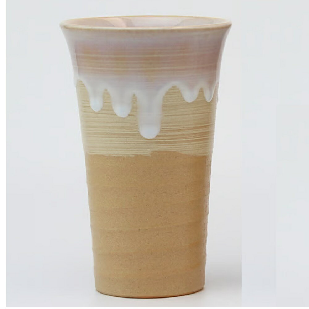サイズ：約φ9.0×H14.0cm（360ml） 素材：陶器 生産地：日本（萩焼） 作家：椿秀窯 ■取り扱い 電子レンジは、温め程度なら使用可能です。 食洗機をご使用の際は、食器同士があたらないように入れてください。 （萩焼はとても柔らかい...