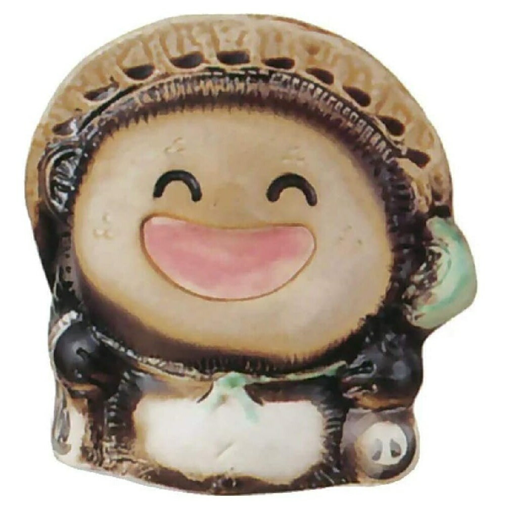 サイズ（cm）：幅12.0cm×奥行9.5cm×高さ12.0cm 材質：陶器 生産国　日本：滋賀県甲賀市信楽町（信楽焼産地） 工芸品のためサイズは多少前後する場合がございます。 色・柄は陶器、焼き物の為、一品一品、画像と異なります