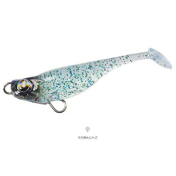 カラー：ちりめんじゃこまさに稚魚！メバル専用小型スイムベイト！