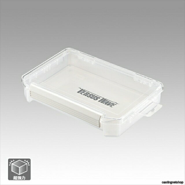 ■サイズ　210x145x40mm　■素　材　（本体）ポリプロピレン（蓋）ポリカーボネート（止具）ポリカーボネート　■備　考　VS-3078にシステム収納可能　水抜きダクトを搭載しているので、ルアーを入れた状態で丸洗いが可能。仕切りが無いの...