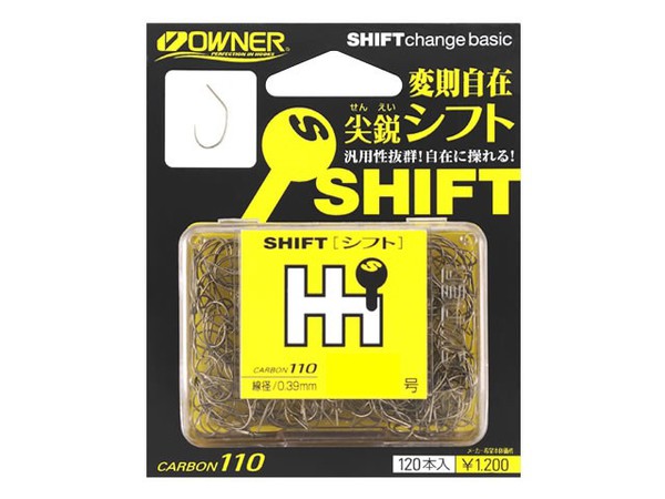 ●ストレート細軸　トーナメントで勝つための早掛ストレート細軸フック。泳がせでもテンション系釣法にも対応できる次世代スタンダートフック。超ロングテーパーのストレート鈎先で触れれば掛かり、一気にフトコロまで貫通。そしてフトコロでしっかり掛かり鮎...