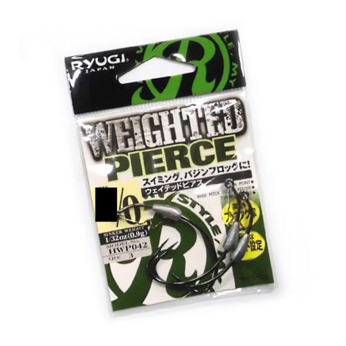 カラー:ブラック　サイズ:4/0　入本数:3　WEIGHT:3/64oz(1.3g)ピアスフックにウェイトを持たせ、シャッドテール・スティックベイト等でのナチュラルなスイミングや、ツインテールグラブ等の表層バジンフロッグに対応するようチュー...