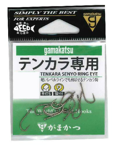 入本数：12　号数：7号軽いレベルラインでも飛ばしやすいテンカラ専用鈎です。狙いのピンスポットにピシリと毛鈎を決めるコントロールを重視して、管付山女魚を太軸に仕上げました。毛鈎を少し沈めて踊らせながら流すのに最適です。※掲載している商品の画...