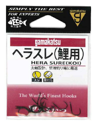 号数：8　入本数：12「ヘラ鮒スレ型」ですが、鯉の合わせに耐えられる様鈎先を丈夫にしてあります。※掲載している商品の画像は代表画像を表示しています。また実物と色が違って見える場合があります。あらかじめご了承下さい。