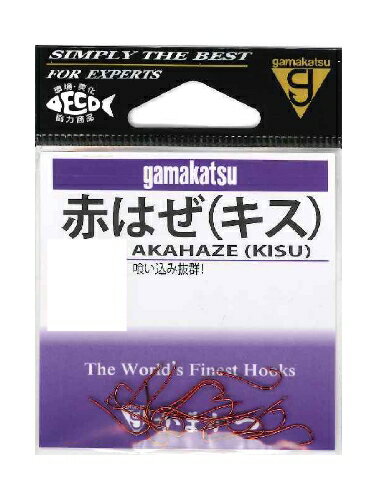 号数：6　入本数：17石ゴカイや水ゴカイと鈎が類似色。まるで鈎のない餌のように食いは抜群。ハゼ、キスは、赤色に食い気を示します。※掲載している商品の画像は代表画像を表示しています。また実物と色が違って見える場合があります。あらかじめご了承下さい。