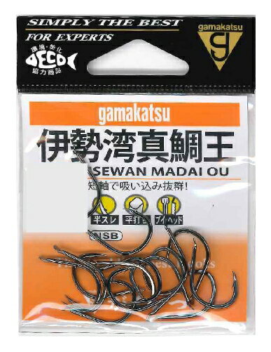 号数：13　入本数：15うたせエビをエサにした伊勢湾の真鯛釣り専用鈎です。短軸設計で吸い込みがよく、貫通性能の高いマイクロバーブ仕様で刺さりも抜群です。平打ち加工をほどこし、うたせエビのすわりがよくエサ持ちもよくなりました。チモト切れを防ぎ...