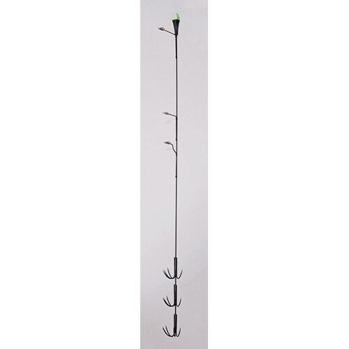 L：37cm　2段針　23g　※掲載している商品の画像は代表画像を表示している場合があります。また実際と色が違って見える場合があります。あらかじめご了承ください。●5本立て針の《段差式大型針》の採用で、より掛け易く、身に深く刺さり、大型のイ...