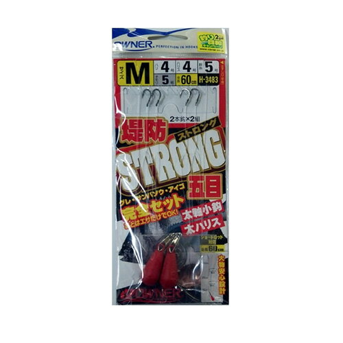 号数：M / ハリス 号数：4 / 幹糸 号数：5 / 全長：60cm / 使用鈎：アイゴGB　※掲載している商品の画像は代表画像を表示している場合があります。また実際と色が違って見える場合があります。あらかじめご了承ください。グレ、サンバ...