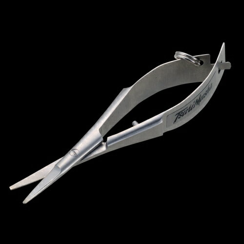 サイズ/約73mm　適合ライン/0.6?7号　　　　　　　　　　　　　ハリスや結束後の余った糸のカットに便利な「キリキレハサミ」。通常のハサミと違い、ホルダーから外すと、刃が開いた状態になるのでラインカッター感覚で使えるハサミです。※掲載し...