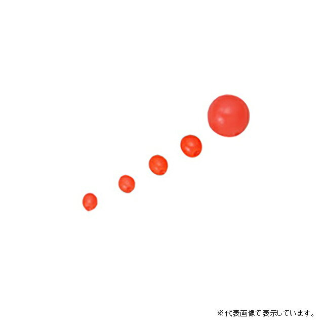 サイズ：中 外径：直径3.5 穴径：直径0.8 入り数：8個入り カラー：オレンジウキ釣りには欠かせない高機能を備えたシモリ玉。視認性に優れた鮮やかな蛍光オレンジのカラーリング。波止の小物狙いから磯の大物まで幅広い仕掛けに応えるワイドなライ...