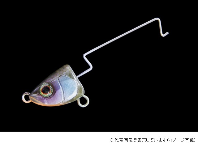 2.5g　Slow sinking　　　　　　　　　　　　　ワンタッチでスイムベイトゲーム！シャッドテールワームやカーリーテールワームなどのスイミング系ワームを装着するだけで、リアルなヘッドシルエットのスイムベイトに早変わりさせてしまうがリ...