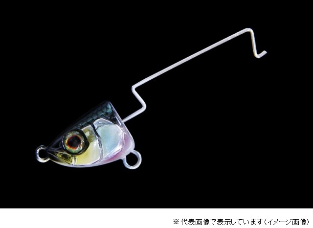 2.5g　Slow sinking　　　　　　　　　　　　　ワンタッチでスイムベイトゲーム！シャッドテールワームやカーリーテールワームなどのスイミング系ワームを装着するだけで、リアルなヘッドシルエットのスイムベイトに早変わりさせてしまうがリ...