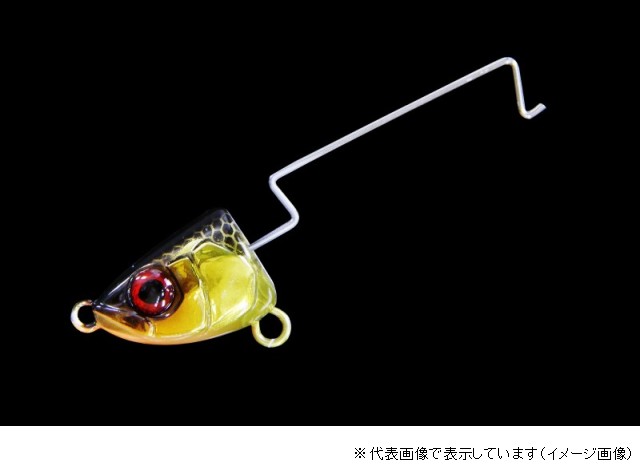 2.5g　Slow sinking　　　　　　　　　　　　　ワンタッチでスイムベイトゲーム！シャッドテールワームやカーリーテールワームなどのスイミング系ワームを装着するだけで、リアルなヘッドシルエットのスイムベイトに早変わりさせてしまうがリ...