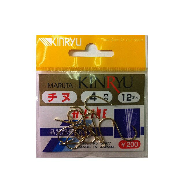 号数：4　自重（g）：0．109　線径（mm）：0．81　入数（本）：12　カラー：金　HーLINE　平打ち　ヒネリ　Hラインの特徴を活かしたチヌ鈎。繊細な細ハリスの釣りから太ハリスのビッグファイトまで、海・淡水などに活用できるフィールドを...