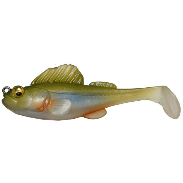 サイズ：2.4inch　重さ：3/8oz　　　　　　　　　　　　　ボトム専用スイムベイトとして開発されたのが、このダークスリーパー。背中のフィンがフックポイントを隠し、バイト時のフッキング性能を損なうことなく異次元の障害物回避性能であらゆる...