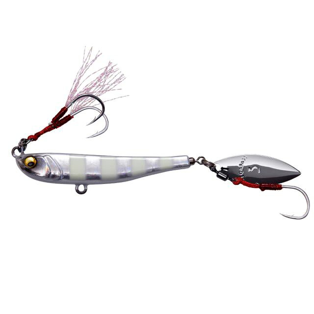 重量：20g【3more5off】投げて巻くだけ。マキッパ！魚種限定解除。誰でも簡単！！様々な魚種に対応！！キャスティングブレードジグ。※掲載している商品の画像は代表画像を表示しています。また実物と色が違って見える場合があります。あらかじめ...