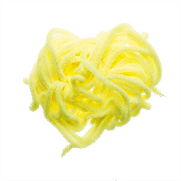 サイズ：L　カラー：10FL．イエローメルティ（とろけるような透明感）を醸し出す、よりスリムなシェニ—ル。水に濡れると透明感のあるシェニールで、普通のナイロンシェニールと使い分けると効果的です。フライの透明感を出したい時におすすめです。湖や...