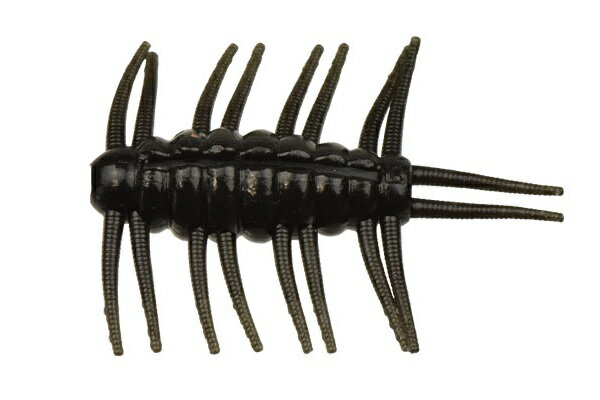 サイズ：1．8インチ　ウエイト：2．3g2017年JBTOP50シリーズ弥栄ダム戦で優勝飾ったシェイクシャッドの虫チューンを製品化。ボディはシェイクシャッドをベースにフッキング性能とフックのスナッグレス性を高める為、スリットを配置。脚はラバ...