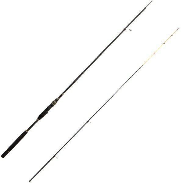 全長（cm）245 仕舞（cm）126 標準自重（g）114 先径（mm）1 錘ー（号）3〜15 PEライン（号）0．5〜1．2 使用材料カーボン98％，グラス2％ パワーMH（ミディアムヘビー） テーパー／アクション7：3、先調子 製法カ...