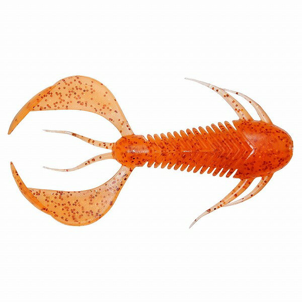 Length　：　2inch　10本入ロックホッグの両腕に設けられたフィンがパタパタと腕を振るビビットなアクションを発生。タイトピッチなはためきがボトム付近を逃げ惑う底生生物を演出。海底に潜むターゲットのバイトを誘います。また、V字に切られ...