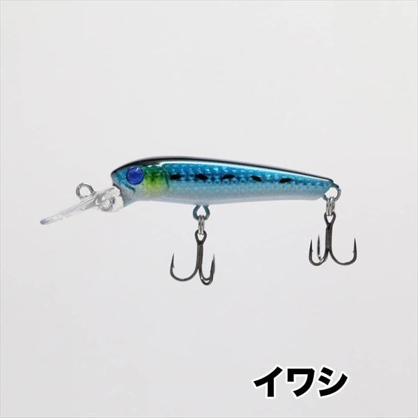 40mm　ウエイト約1．6g　シルバーホロプラグで鯵を狙う。と思われる方がいらっしゃるかも知れませんがこれが実に面白い。アジクト43 からプラグアジングをスタートして色々なタイプを作っていく中で欲しくて堪らなかったのがシャッドでした。それも...