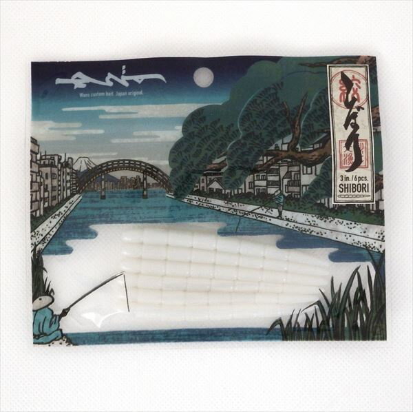 サイズ：3インチ　6本入りシーバス最強の攻めのフィネスベイト。状況によってサイズをカットし使用することができる。バチパターンやチアユパターンに特におすすめです！※掲載している商品の画像は代表画像を表示しています。また実物と色が違って見える場...