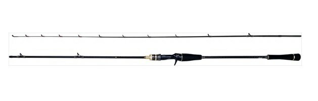性能を最大限に引き出すガイドは全モデルオールFujiガイド。高い反発性能と魚を浮かす粘り強さを併せ持つ「T4クロス」高弾性カーボン。全長:6フィート5インチ パワー:M ウエイト:97g ルアー:40-100g 継数:2 ※実物と色が違って...