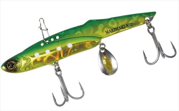 超ハイアピール＆ストロング設計の、青物専用メタルバイブ。人気ジグマキマキの名を継承する「腹ビレ」ブレードを搭載。メタルバイブ本来のアクションに加えて、ブレードのフラッシングでターゲットを魅了します。また、最強クラスの高強度フックを標準装備し...