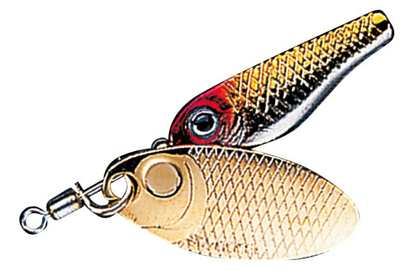 渓流、エリアのトラウトに最適。3gに使用しているブレイドはダウンサイズしただけではなく、ボディーウェイトに対してのバランスを考慮し、水絡みを良くする為に薄くしてあり、スローに引いてもブレイドがスムーズに回転し高いフラッシング効果を発揮します...