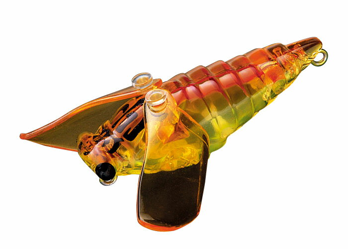 ハルゼミをモチーフにした トラウト用トップウォータープラグ エリアでのベストシーズンやマズメ時、またはハルゼミ発生期のナチュラルレイクでエキサイティングなゲームを約束するトップウォータープラグ「美蝉」。LENGTH38mmWEIGHT2.6...