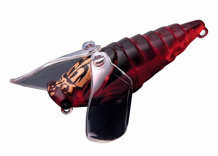 ハルゼミをモチーフにした トラウト用トップウォータープラグ エリアでのベストシーズンやマズメ時、またはハルゼミ発生期のナチュラルレイクでエキサイティングなゲームを約束するトップウォータープラグ「美蝉」。LENGTH38mmWEIGHT2.6...