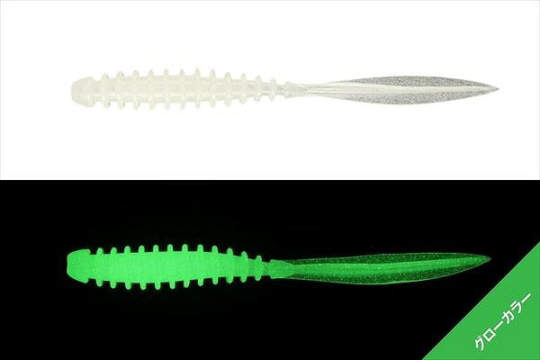 リング状のリブによるファットボディが特徴のペケリング。ペケペケシリーズと同様に極薄のテールを搭載し、繊細なアジの吸い込みを妨げない仕様を備えています。小型ながら力強い波動とはっきりとしたシルエットでアピール力のある誘いが可能です。サイズを選...