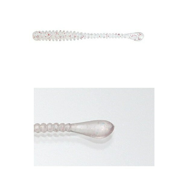 水を噛むリブを持つ生命感あふれるボディ。中心部は細く、細かいロッドワークにも対応し、ナチュラルにアクションをテールまで伝えます。超小型パドルテールが水に絡み、プロップアクションやイレギュラーアクションで魚を誘います。サイズ:3インチ カラー...