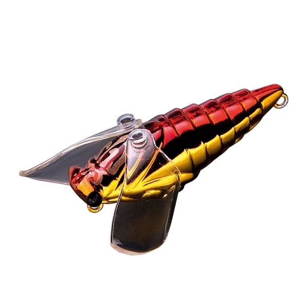 ハルゼミの全長は32〜37mm程度と言われ、エゾハルゼミはそれよりもやや大きいサイズ。美蝉の38mmというサイズはまさしくジャストマッチ。リアルサイズこそが、トラウトフィッシングにおいてマッチング・ザ・ベイト実践のキモとなります。ハルゼミそ...