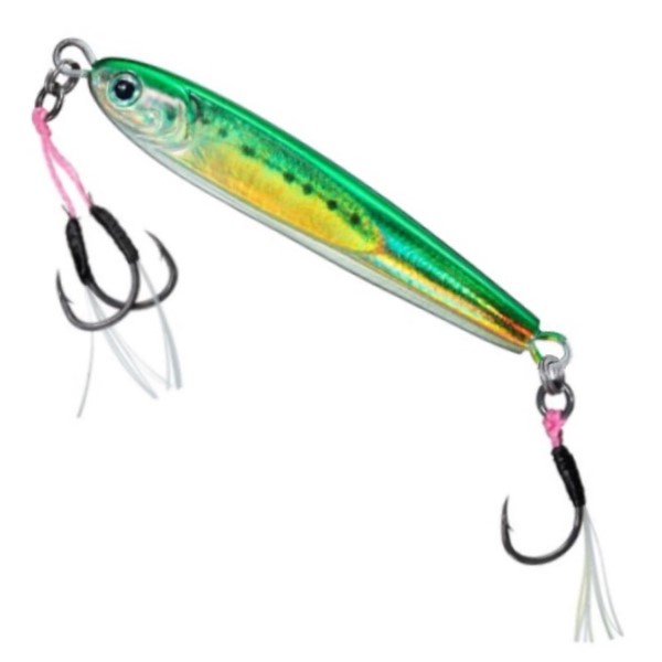 【DAIWA TGベイト SLJ】スーパーライトジギング対応。専用フック付き仕様のTGベイト。タイジギやイサキジギングなど、スーパーライトジギングに対応したTGベイトチューンナップモデル。こだわりのフックセッティングで死角のないフッキングを...