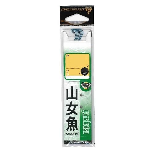 号数：6　ハリス：0.4　入本数：7増水したときや濁りが出たときの強い味方がミミズです。深い渕で大物を狙うときもミミズ。8〜11号の大型がお勧め。「らく抜きPACK」で引き抜き楽ラク。糸付　45cm※写真をクリックすると拡大表示します。※掲...