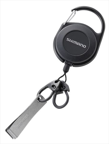 カラビナ一体型のコンパクトなカラビナリール、ラインカッター付き。カラビナ一体型のコンパクトボディー、樹脂製ボディーで錆にも強いのが特徴です。コンパクトなラインカッターを装備、ナスカン2個付きで複数のアイテム搭載可能 。カラー:ブラック 最長...