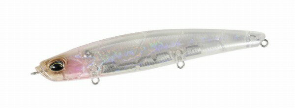 ランカーシーバスに照準を合わせ開発したフルサイズモデル！コントローラブルな浮力設定を追求し、ボリュームを持たせたボディデザインを採用。流れを巧みに操り、独特の“シークスライド”アクションで狡猾なランカーシーバスの狩猟本能を刺激しバイトに持ち...