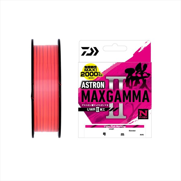 耐摩耗性MAXのガンマシリーズ！撥水性能の耐久性が従来比1.5倍へパワーアップ！コスレに強い！（通常ナイロンラインのおよそ20倍）。新ウルトラ撥水「UWRII加工」により、撥水性能が更にUPし長時間持続。そして、ロッドへのベタツキも激減。ガ...