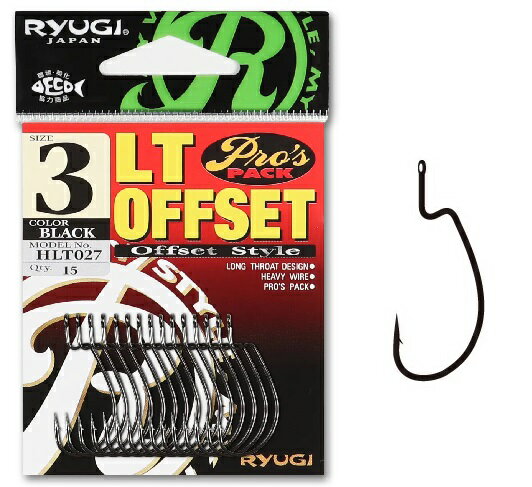 サイズ：3　入数：15本　カラー：ブラック長めに設計されたシャンク部によって、ワームのズレをある程度抑制する使いやすいオフセットフック。軸線設計は#1/0以上はやや太軸設定でオープンエリア〜カバーまで高次元対応。#1以下は中軸設定とすること...