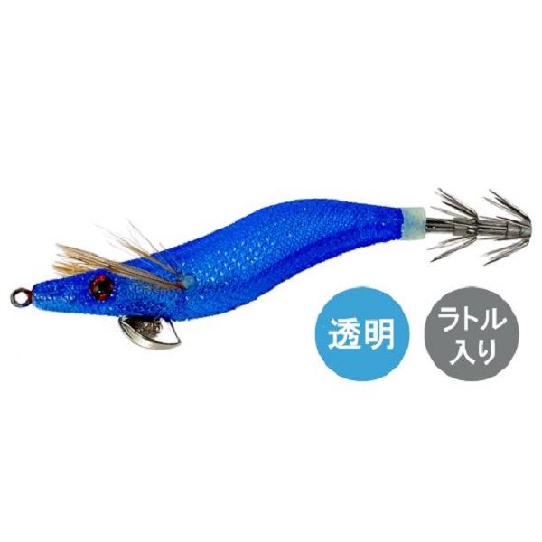 春のシビアな親イカなど、アピール系のエギでは反応してくれない状況でクリアエギは活躍してくれます！クリアエギは光を反射せず自らも発光しないため、動き以外のアピール力は控えめですが、このローアピールのおかげで警戒心の高い個体に対しても違和感なく...