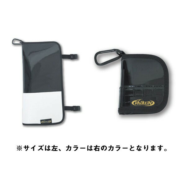 大容量収納で人気のXLサイズと短時間釣行に便利なSサイズをラインナップ！XLサイズはヴァルケインウォータープルーフバッグライトにワンタッチで装着でき、大容量全面ワレットとして使用可能。サイズ 185x380x35mm 収納：片面3面 計6面...