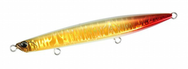ゆったりとしたスイングアクション。スリムロングのシンキングペンシルが放つ存在感。全長 120mm 重量 38g タイプ 重心固定・シンキング フック ベリー#5・リア#4 リングラインアイなし・フックアイ#2.5 ※実物と色が違って見える場...