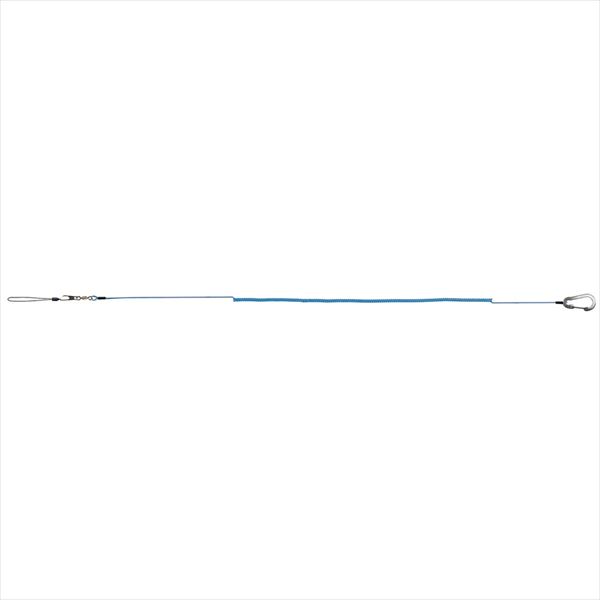 用途に応じて使い方いろいろ。■コイル1700・・・最大伸長1700mm。杓やアクセサリーなどに。強度15kg。最大使用全長:1700mm 最大強度:15kg 材質:ウレタン+ポリアミド繊維 ロープ形状:コイルロープ 接続部(固定側):アルミ...