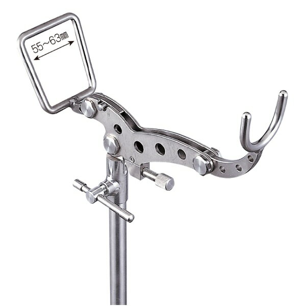 チタン製の底物竿受け。仕様：SP（スプライン）仕様 ※実物と色が違って見える場合があります。あらかじめご了承下さい。