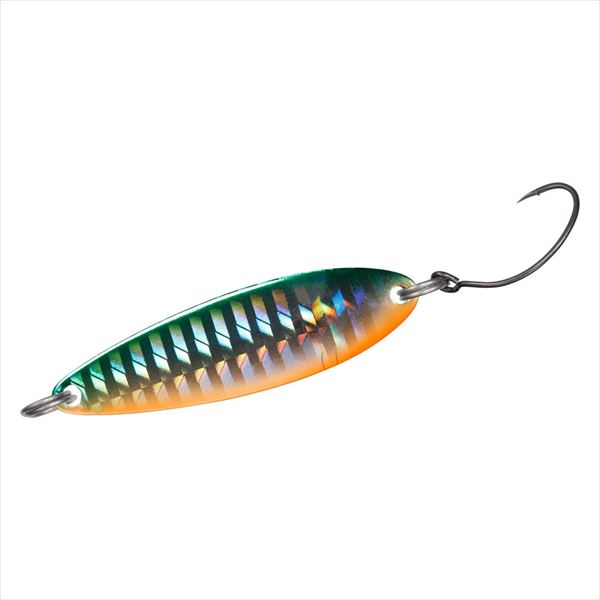 レーザー効果で濁りに強い、チヌークSのハイアピール仕様。トラウト攻略のスタンダードスプーンとして長年の実績を持ち、多くのトラウトファンから根強い支持を得ている「チヌークS」のレーザーホログラム仕様バージョン。渓流・本流のネイティブトラウト狙...