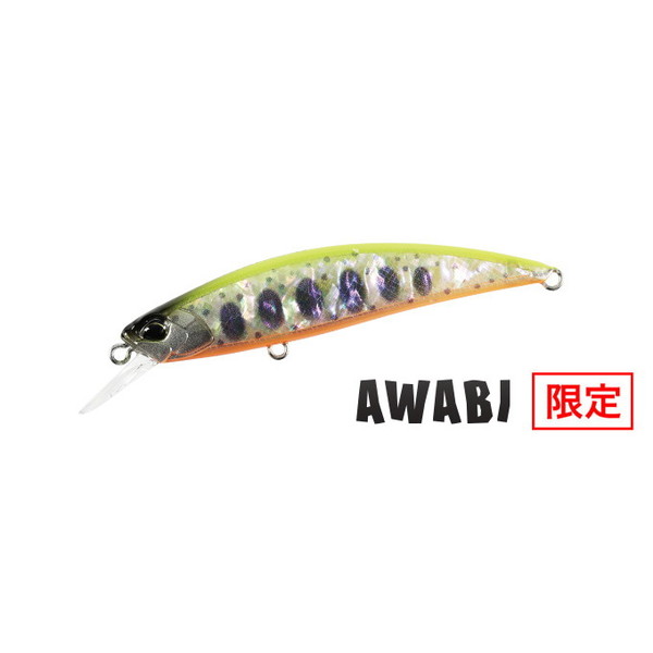 リュウキシリーズに限定アワビ貼りカラー販売決定！トラウトルアーでは定番のアワビ貼りカラーはコストの面で高額になりがちなカラーですが、コストパフォーマンスに優れたリュウキシリーズでは価格を抑える事に注力しました。妖しい輝きを放つアワビはアピー...