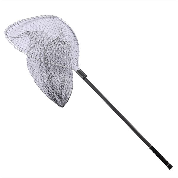 細部まで作り込まれたオフショアゲーム用アルミネット。Lサイズ:大型のブリやヒラマサ対応のオフショアゲーム対応ネット。軽量で、水切れの良いモノフィラメントネット搭載。凸凹ラバーチューブ加工のグリップはホールド力に優れ快適なランディングをサポー...